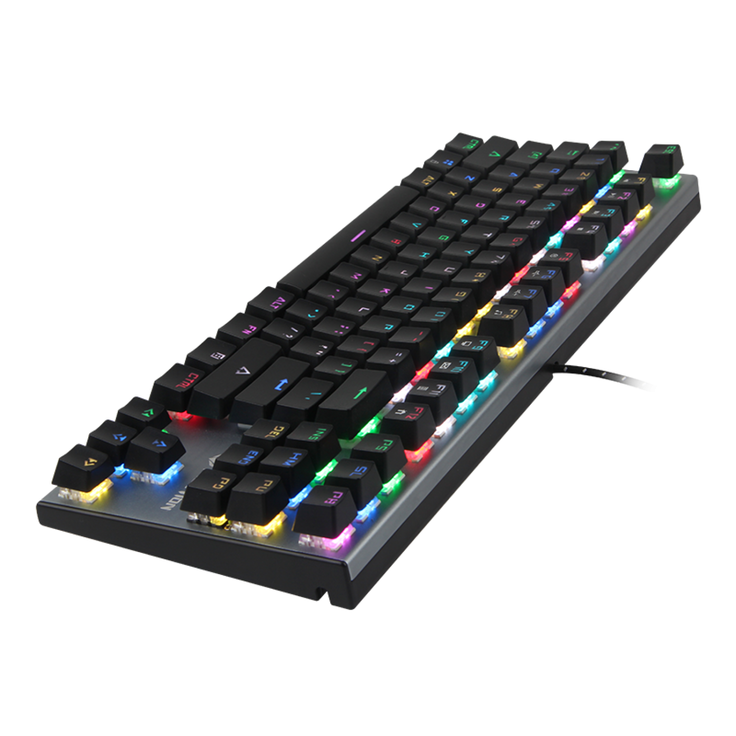 TKL RGB Backlit Multimedia Blue Switch Mechanical Gaming Keyboard | Meetion